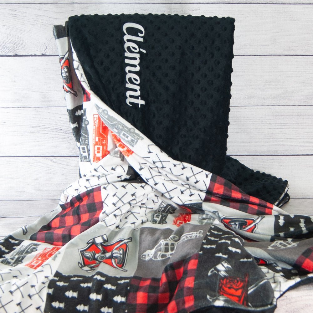 Jumbo blanket - Firefighter Twin Blanket : Perfect for the Fire House ...
